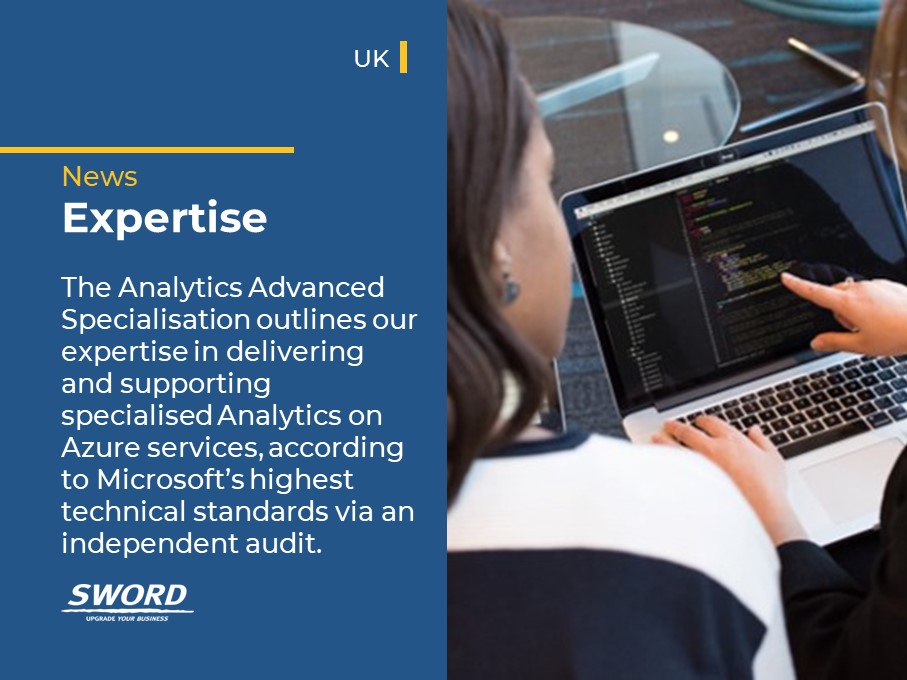 News | Microsoft Analytics Advanced Specialisation - Sword Group