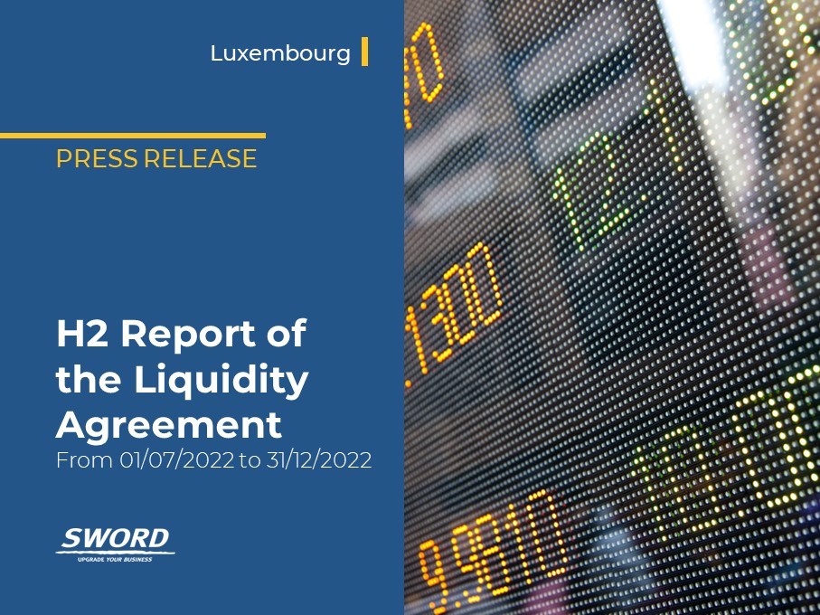Financial Announcement | H2 2022 Report of the Liquidity Agreement from ...