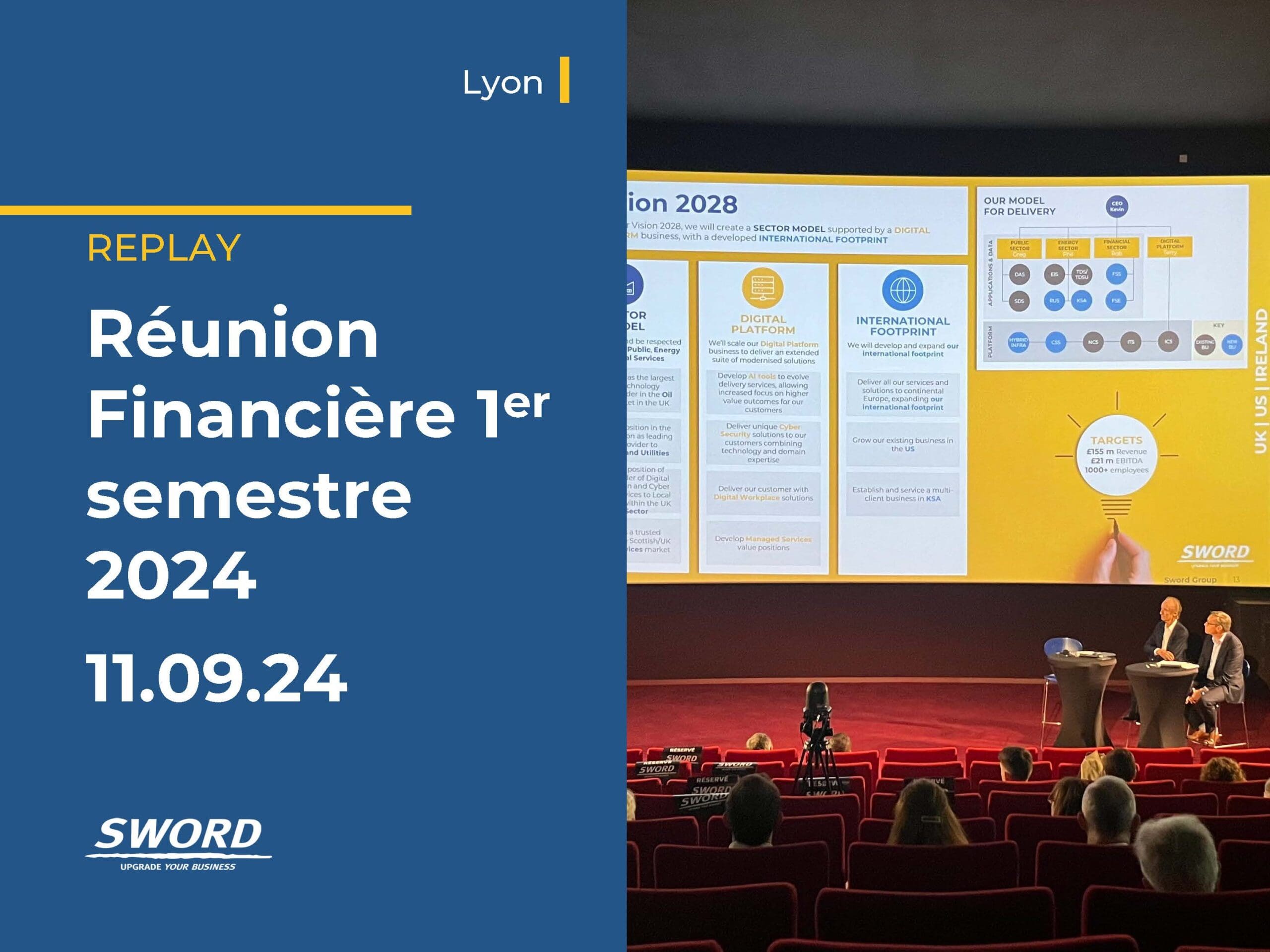 Sword Group | Replay - Réunion Financière du 1er semestre 2024 11.09.24 ...