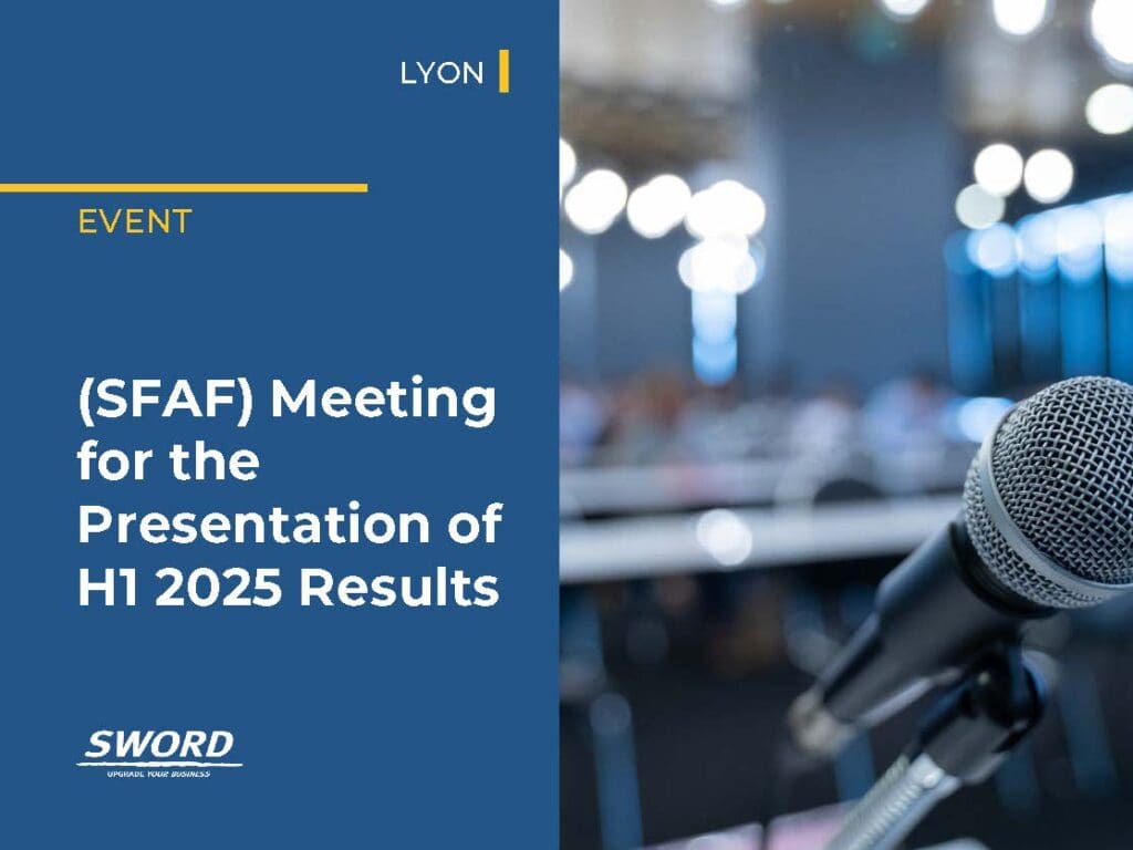 SFAF Meeting | Presentation of 2020 Half-Year Results - Sword Group