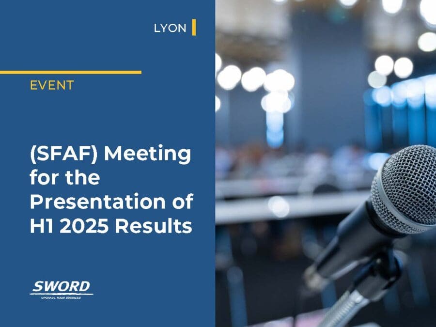SFAF Meeting | Presentation of 2020 Half-Year Results - Sword Group